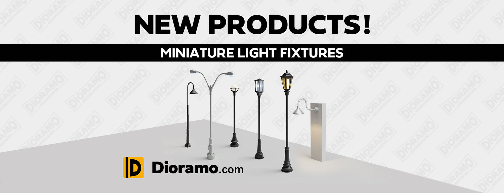 New Products: Prototypical Miniature Light Fixtures — Dioramo Scale ...
