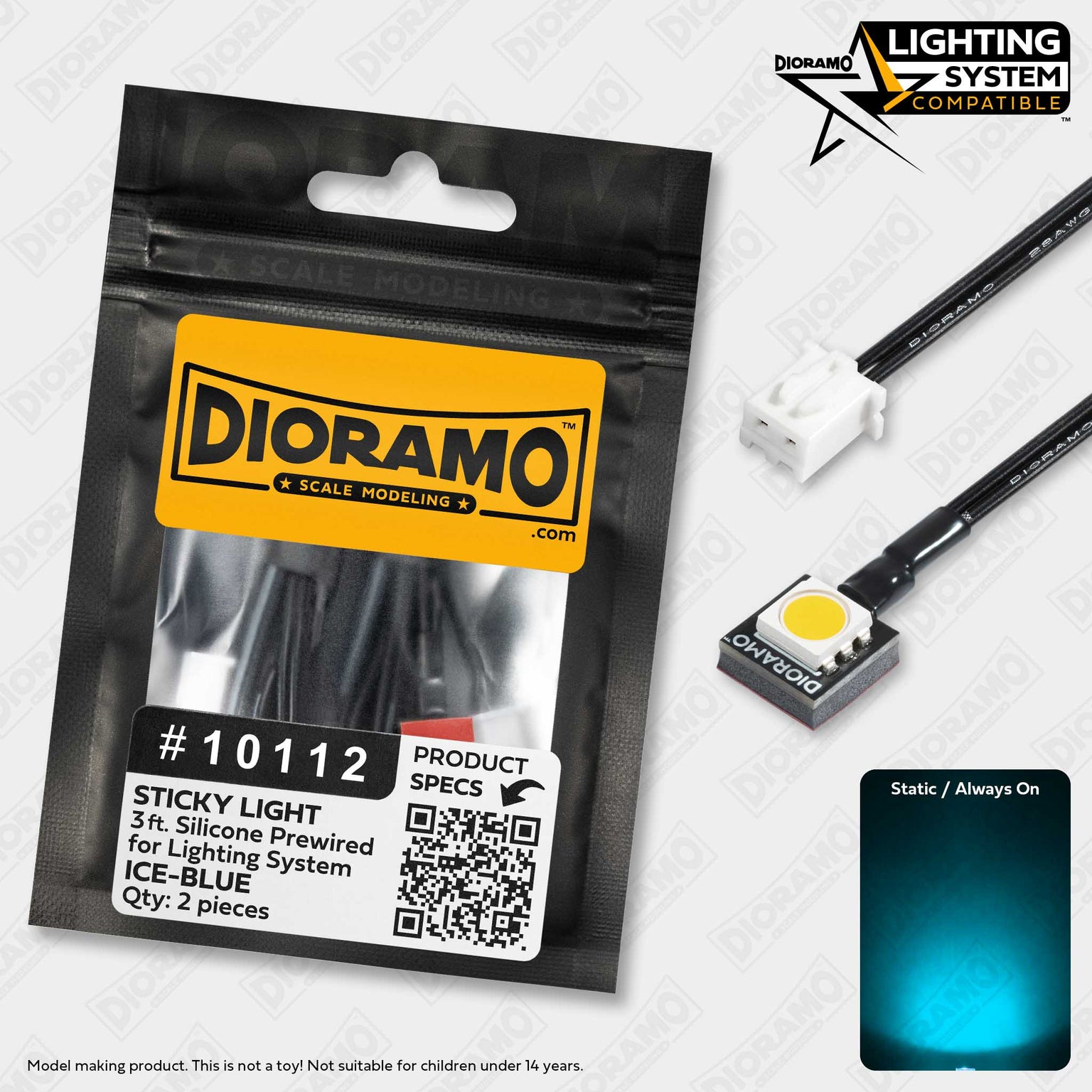 Prewired LED Lights for Scale Models, Dioramas, Miniatures, Hobbies ...