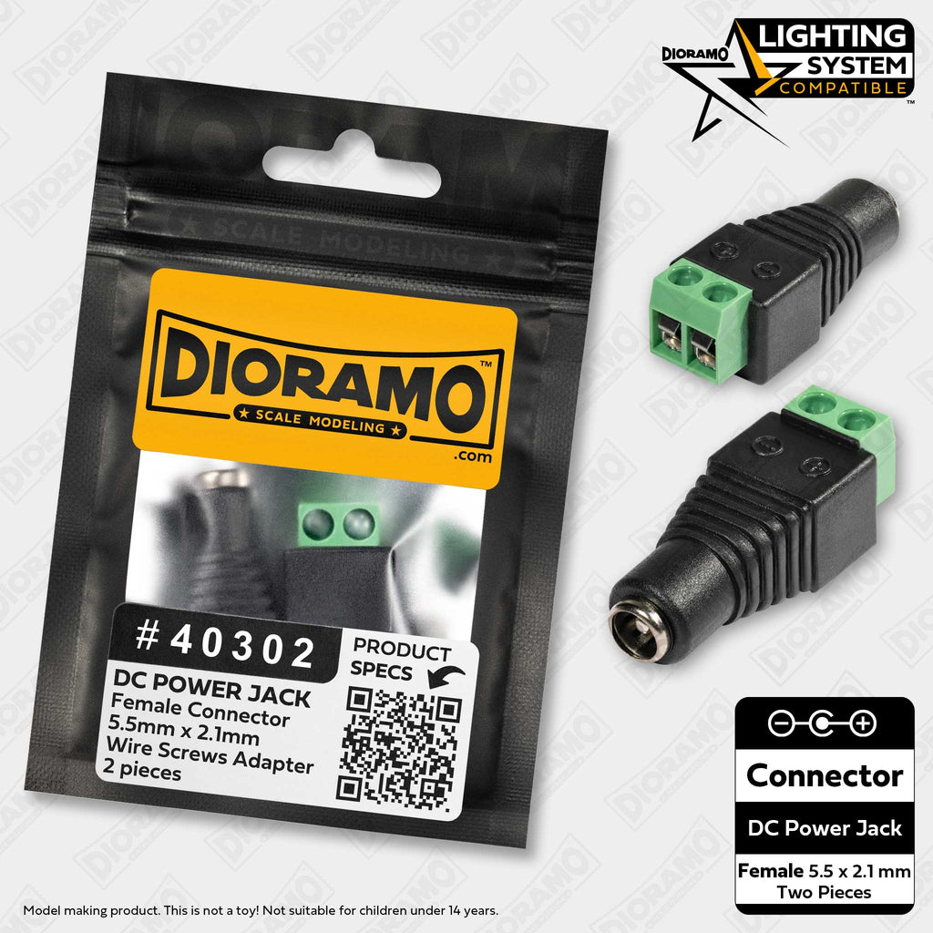 Male Female Barrel Connector 5.5x2.1mm DC Power Jack Connector | Male ...