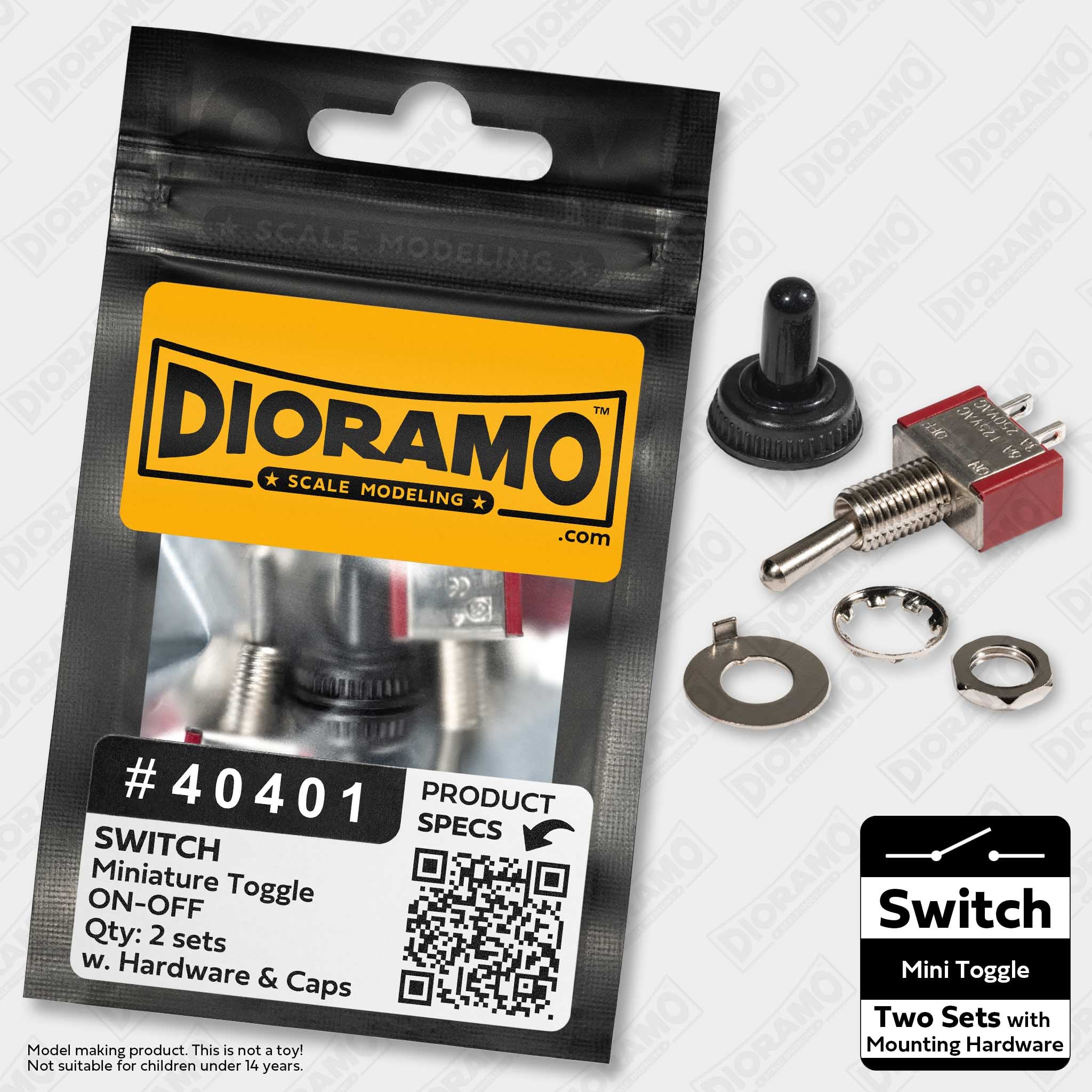 Electrical Switches for Scale Models, Hobbies, Dioramas, DIY Projects ...