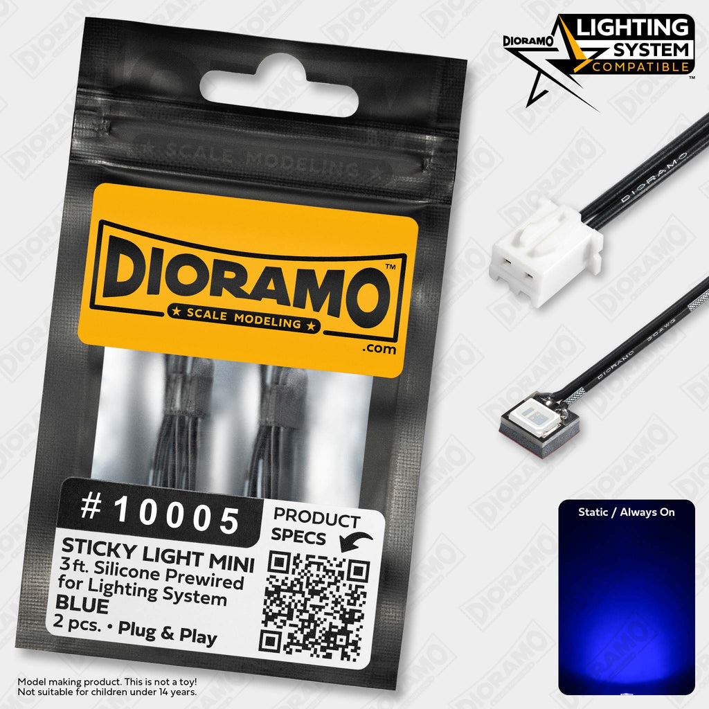 Prewired LED Lights for Scale Models, Dioramas, Miniatures, Hobbies ...