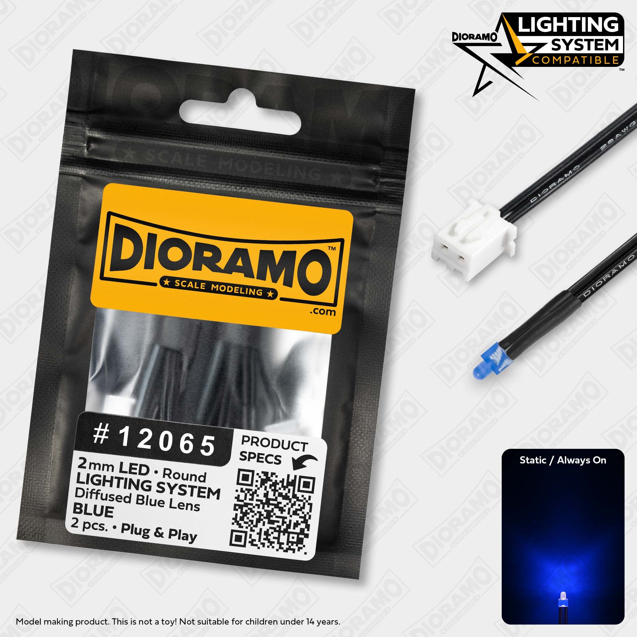 Prewired LED Lights for Scale Models, Dioramas, Miniatures, Hobbies ...