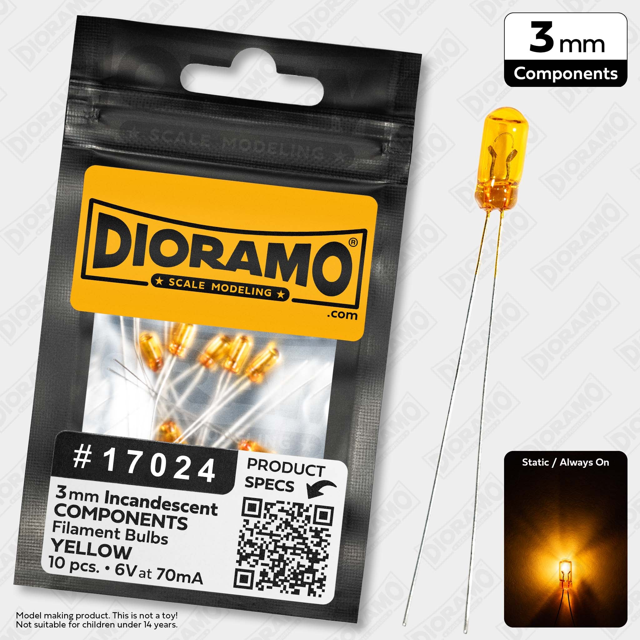 LED Components for Lighting Scale Models, Dioramas, Miniatures, DIY ...